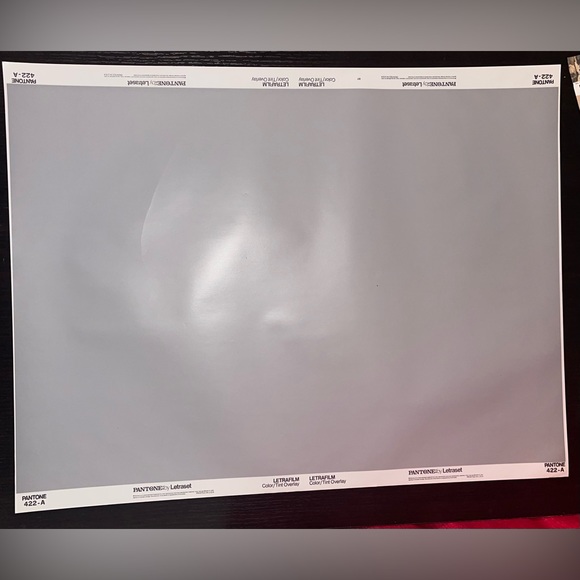 Letraset | Art | Vintage Pantone By Letraset Letrafilm Colortint ...